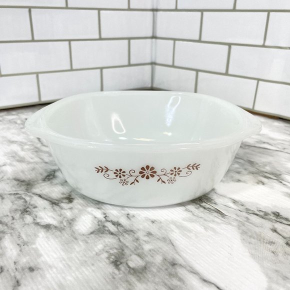 Dynaware | Kitchen | Vintage Dynaware Pyrorey Brown Daisy Flower Square ...